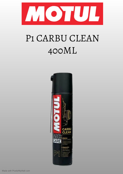 MOTUL P1 CARBU CLEAN 400ML | Just Bike Tyre